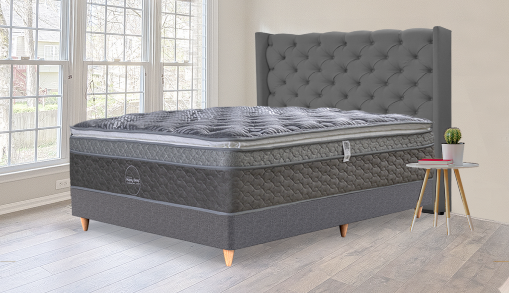 Combo base cama y colchon - Colchones Happy Sleep