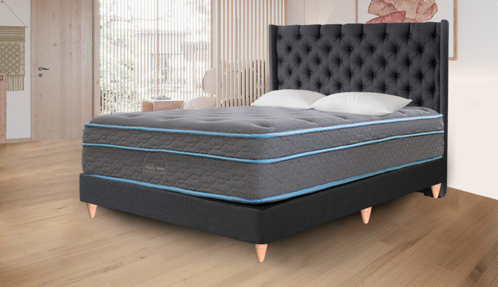 Combo base cama y colchon - Colchones Happy Sleep