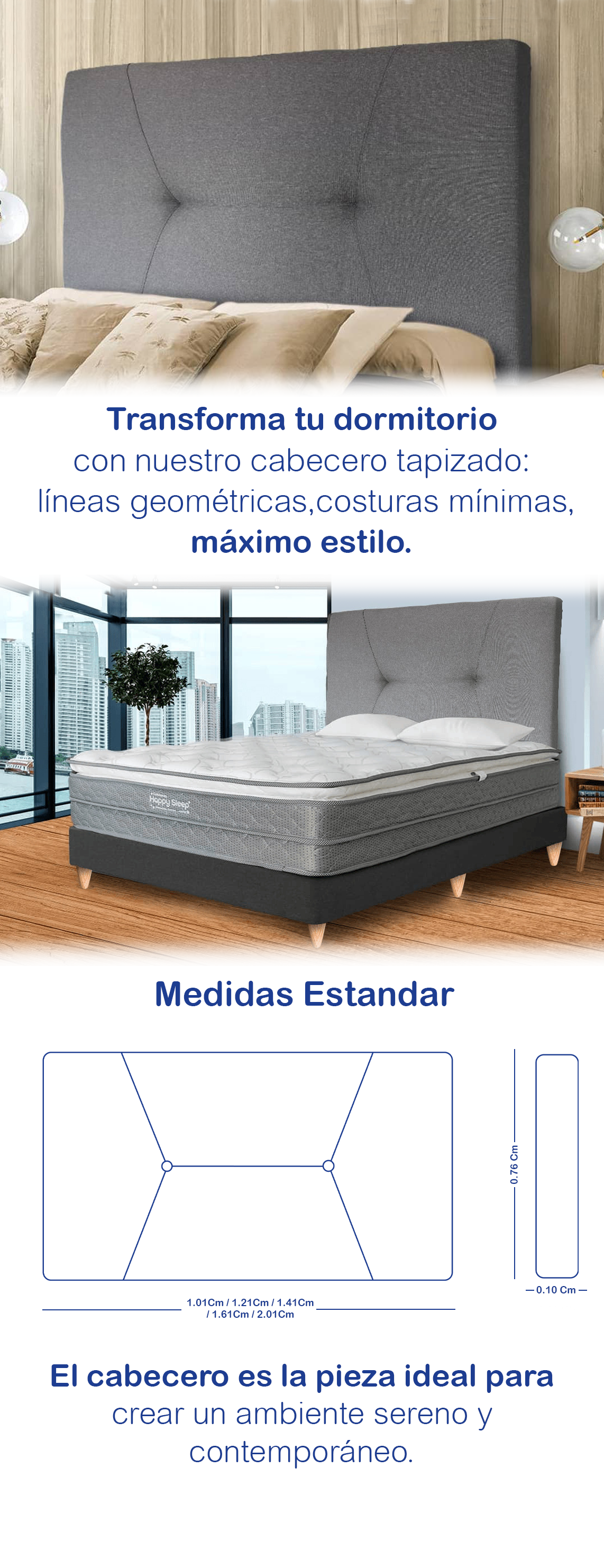 Medidas De Cabecero Doble
