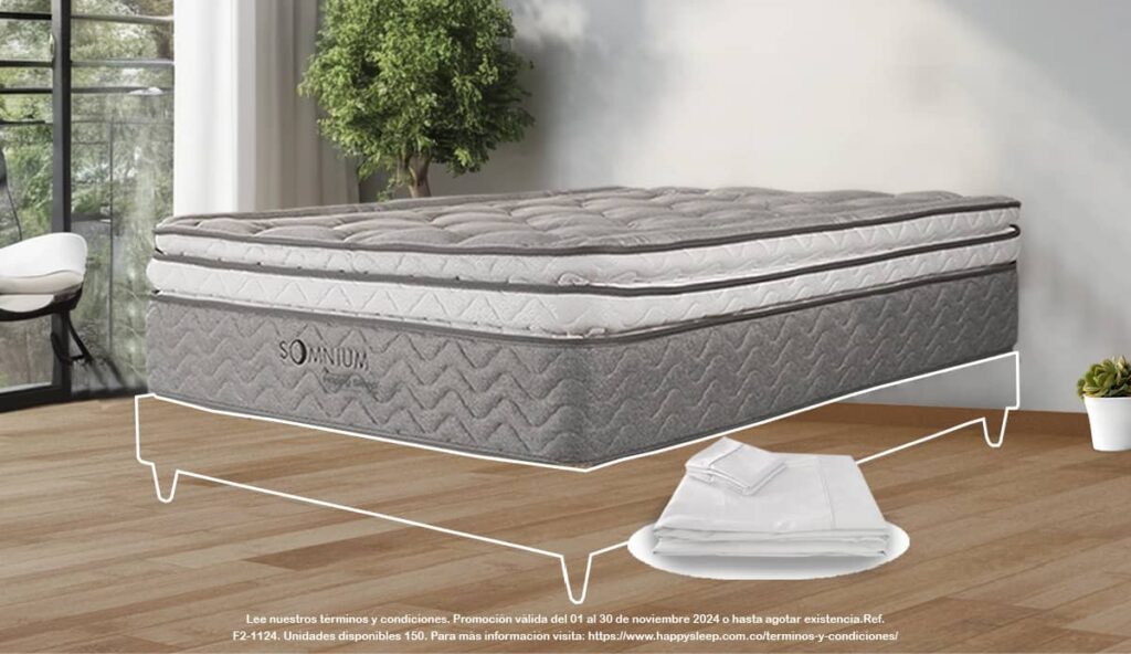 Colchones en promoción - Combos - Colchones Happy Sleep