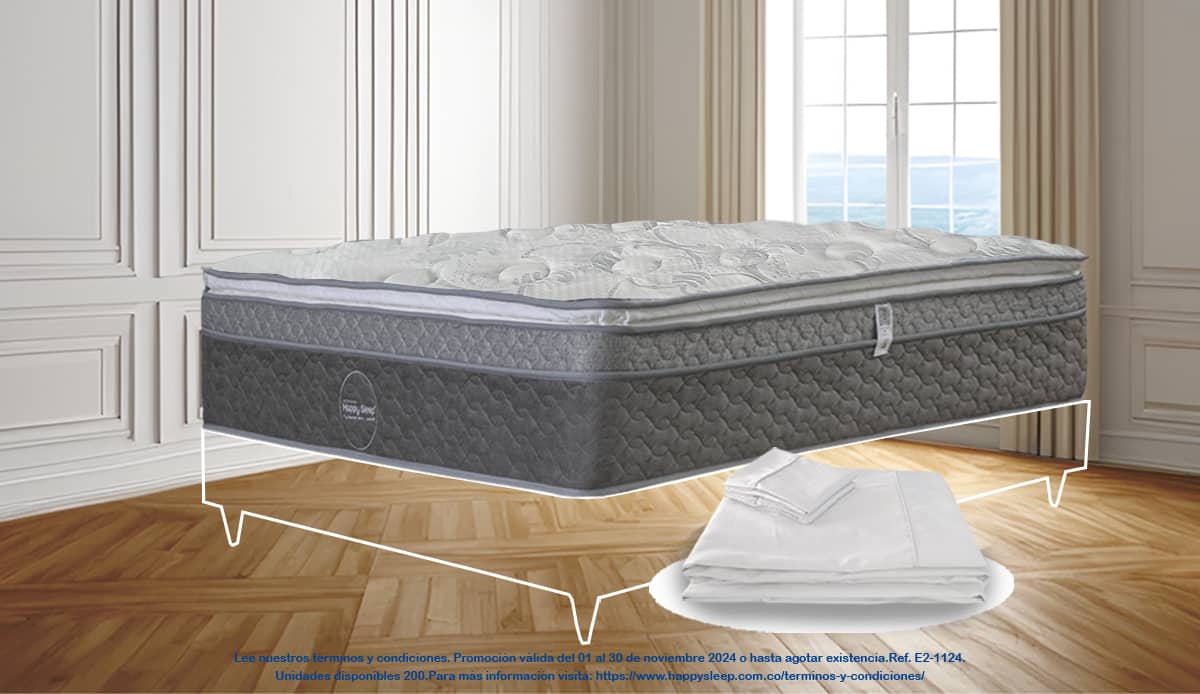 Colchones en promoción - Combos - Colchones Happy Sleep