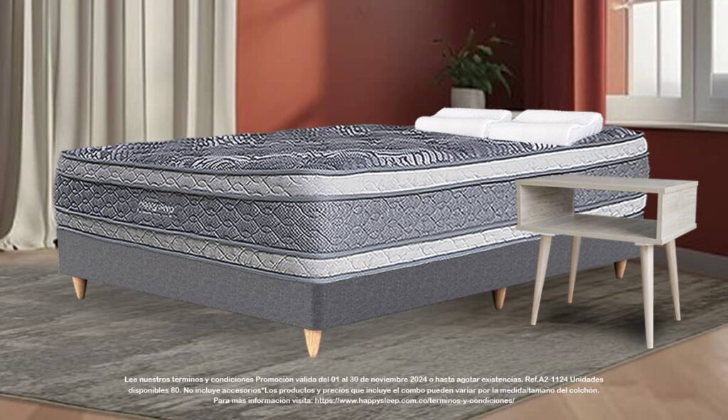 Colchones en promoción - Combos - Colchones Happy Sleep