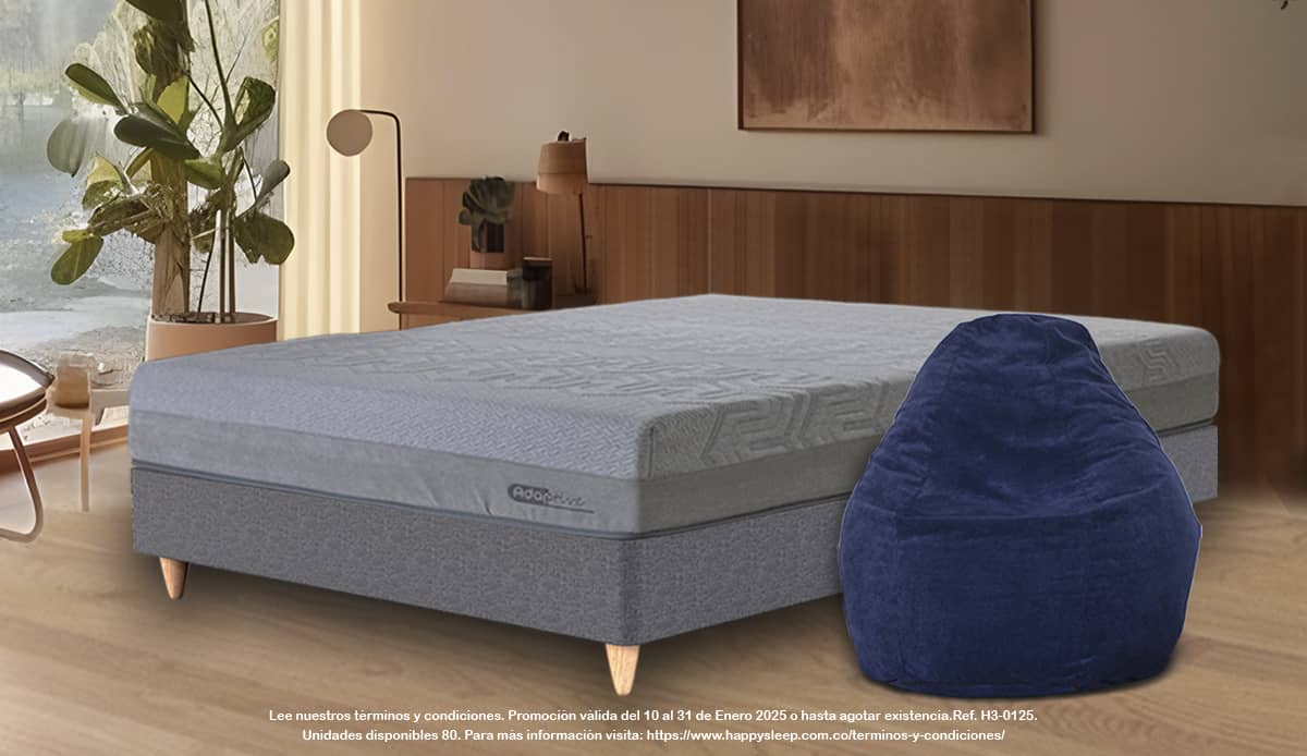 Colchones en promoción - Combos - Colchones Happy Sleep